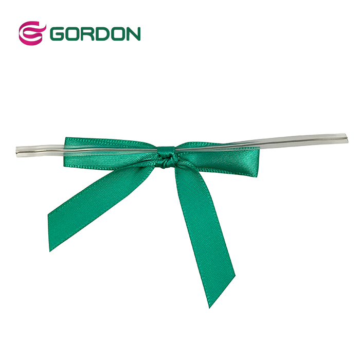 tied satin ribbon bows with twist wire,Gordon Ribbons & Trimmings ...