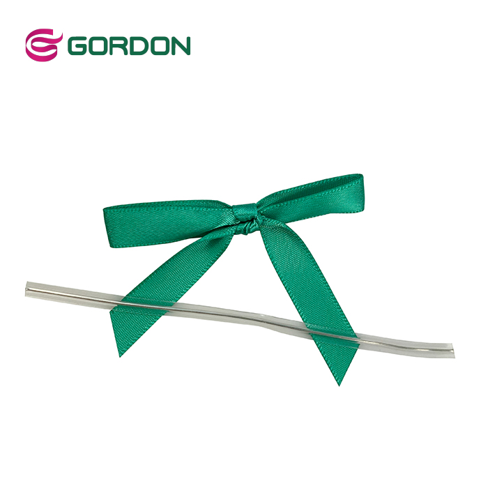 tied satin ribbon bows with twist wire,Gordon Ribbons & Trimmings ...